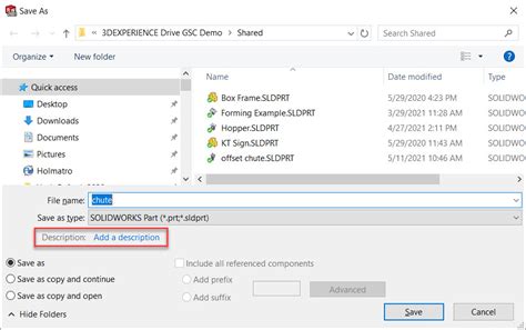 Lost Solidworks Lore Custom Property On The Save Dialog Gsc