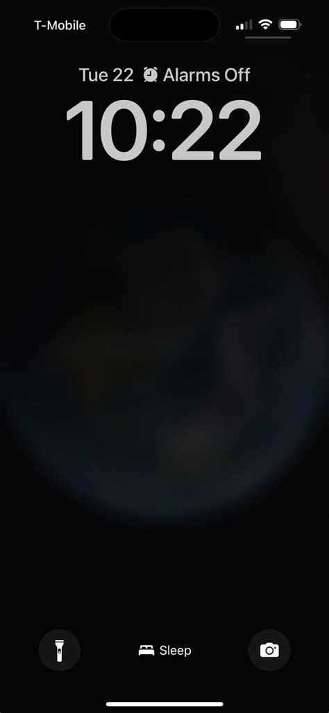 Is There A Way To Not Have My Wallpapers Blurred While In Sleep Focus