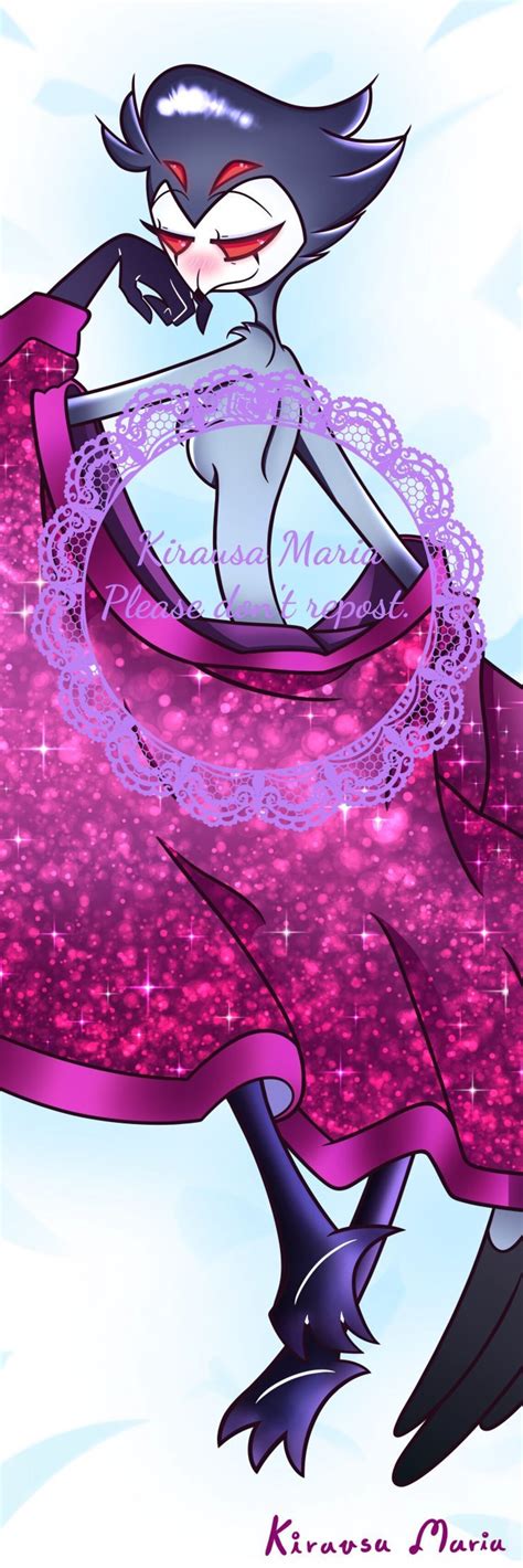 Helluva Boss Dakimakura Stolas And Verosika S Cover Etsy