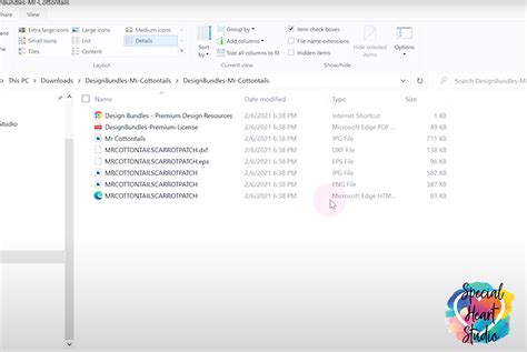How To Unzip And View SVG Files In Windows Special Heart Studio