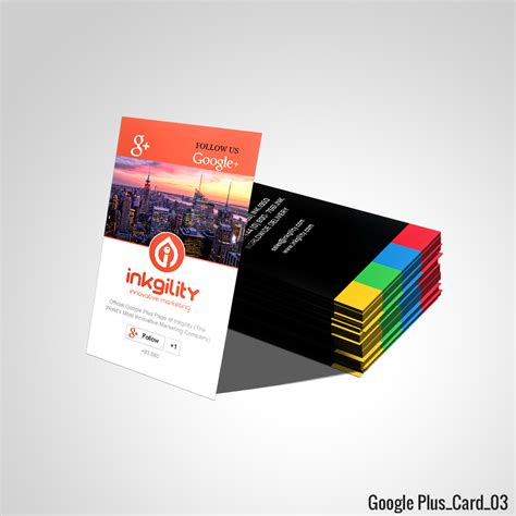 Google Plus Business Card