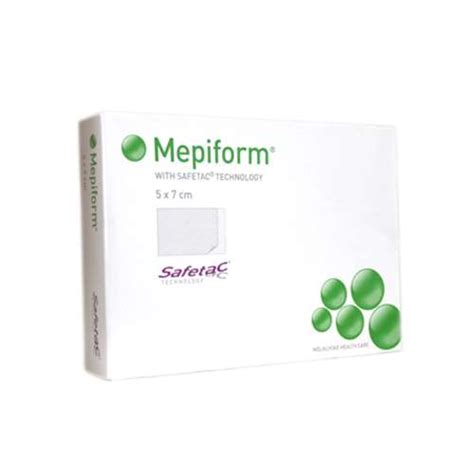 Mepiform Dressing Small 5 x 7cm - ExpressChemist.co.uk - Buy Online
