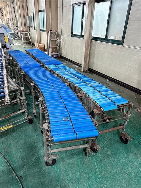 김해장유 컨베이어 벨트 자바라 컨베이어 콘베어 산업자재 중고나라