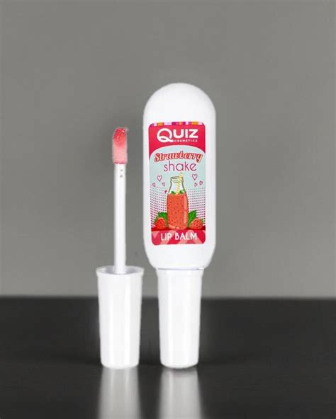 Бальзам для губ Quiz Cosmetics Strawberry Shake Зустрічай справжній