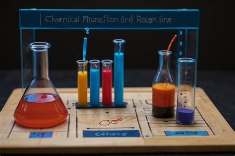 Reaction Quest Mastering Chemical Kinetics Premium Ai Generated Image