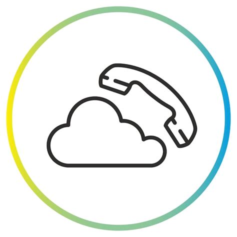 Premium Vector Phone With Cloud