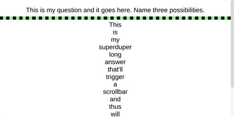 The Scrollbar Should Not Shift The Cards Content Suggestions Anki
