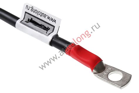 Перемычка с наконечниками из свинца под болт П-4 100 см S=25 мм ...