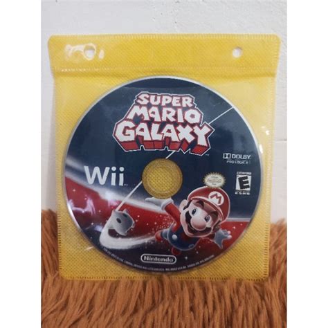 Nintendo Wii Super Mario Galaxy Original Us Shopee Philippines