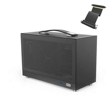 108l Portable S400 V2 Itx Usb30 Type C Computer Case With Pci E304
