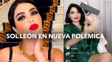 Sol León en nueva polémica YouTube