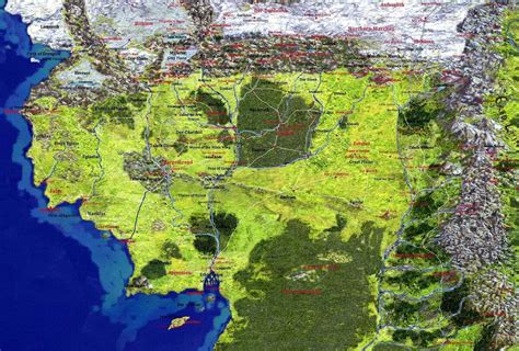 Beleriand Nowe Śródziemie Wiki Fandom