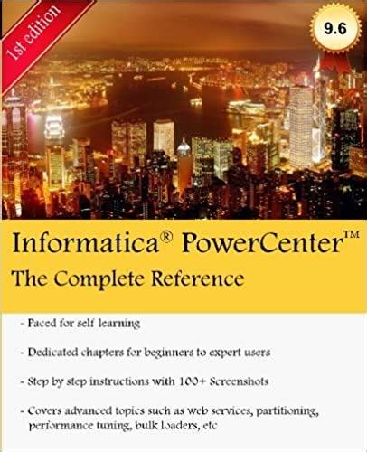 read download informatica powercenter — the complete reference the one stop guide for all