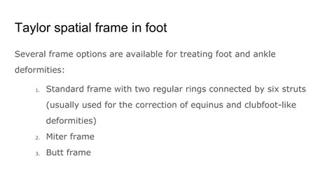 Taylor Spatial Frame Pptx