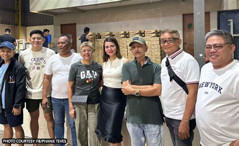 Vm Teves Leads Distribution Of Food Packs
