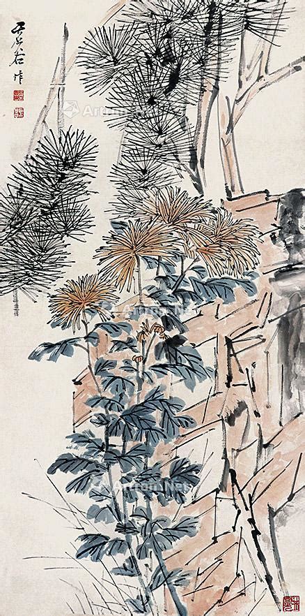 花卉 立轴 纸本庆九周年中国书画艺术品拍卖会安徽九乐拍品价格图片拍卖专场拍卖会预展拍卖会结果卓克拍卖频道