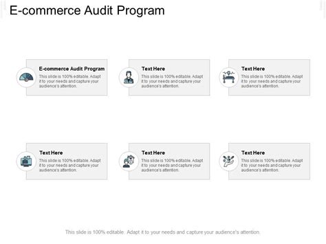 E Commerce Audit Program Ppt Powerpoint Presentation Styles Guidelines Cpb PowerPoint Slide
