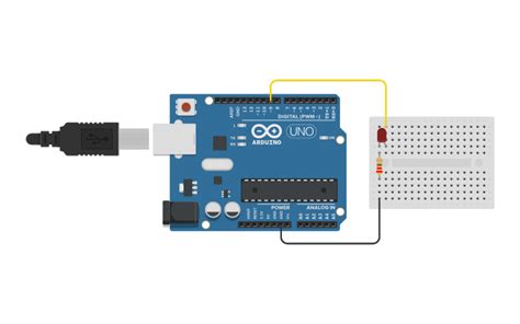 circuit design fading led tinkercad