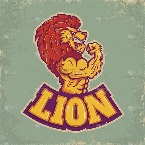 狮子健美运动员