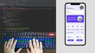 ASMR Programming Android Studio Dashboard Ui Design Doovi