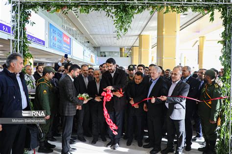 ایرنا افتتاح پروژه های عمرانی فرودگاه شهید هاشمی نژاد