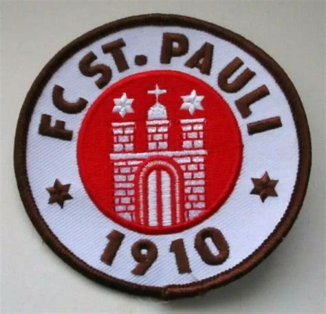 AUFNÄHER FC ST Pauli 2 Stück Neu EUR 8 99 PicClick DE
