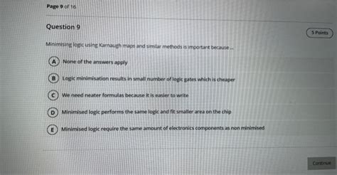 Solved Minimising Logic Using Karnaugh Maps And Similar Chegg