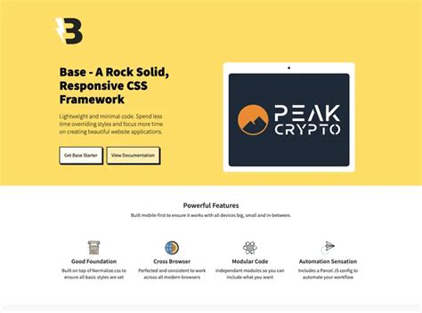 starter by getbase a undefined template built at lightspeed