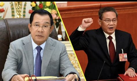 សម្ដេចតេជោ ហ៊ុន សែន ថ្លែងអំណរគុណជូនចំពោះឯកឧត្តម លី ឈាង នាយករដ្ឋមន្ត្រី នៃសាធារណរដ្ឋប្រជាមានិតចិន