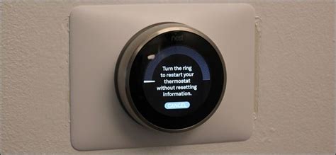How To Restart Your Nest Thermostat If It Becomes Unresponsive