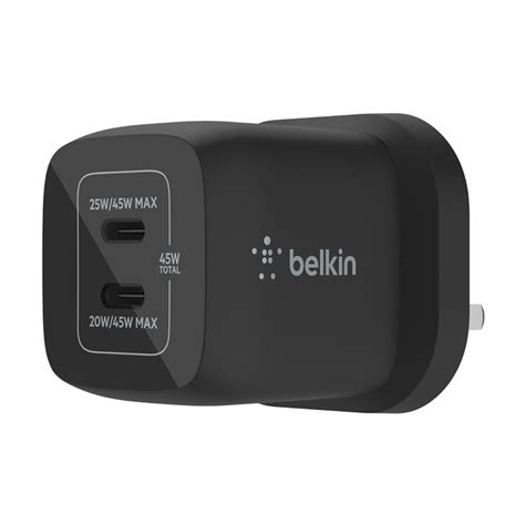Belkin BoostCharge Pro Dual USB C GaN Wall Charger With PPS W Telefonika Ghana