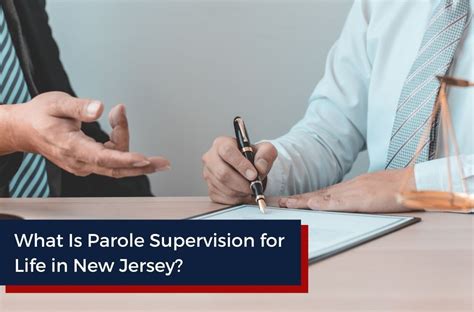 What Is Parole Supervision For Life In Nj Keith Oliver Criminal Law