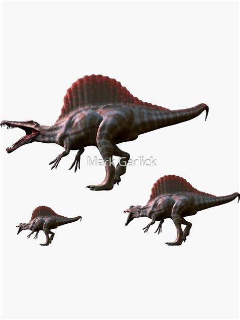 Spinosaurus Sticker For Sale By Magarlick Redbubble