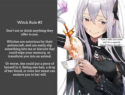 Rules When Encountering A Witch Witch Tight Clothing Oral