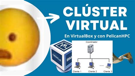 Cl Ster Virtual En Virtualbox Y Con Pelicanhpc Youtube