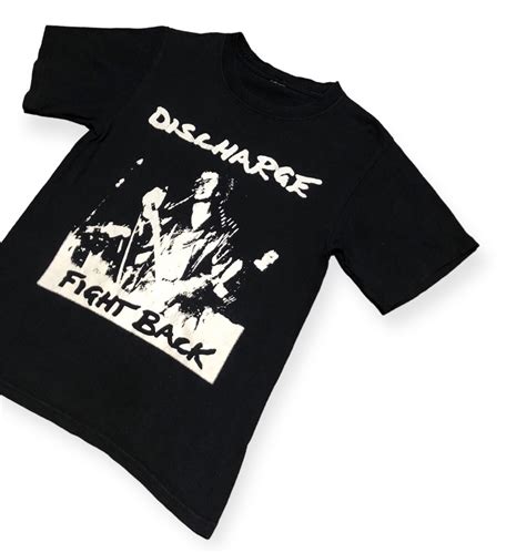Vintage 00s Discharge Fight Back Album Mens Fashion Tops And Sets