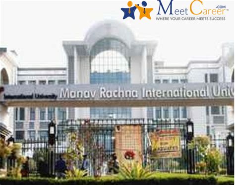 Manav Rachna University Haryana — Meetcareer By Meetcareer Medium