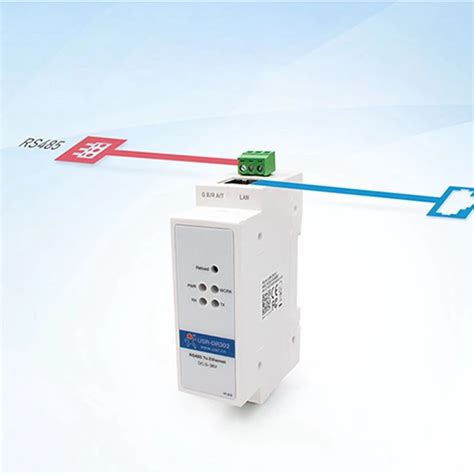 Série Rs Do Trilho Do Ruído Ao Conversor Modbus Rtu Dos Ethernet Do Módulo Do Servidor Do Ip