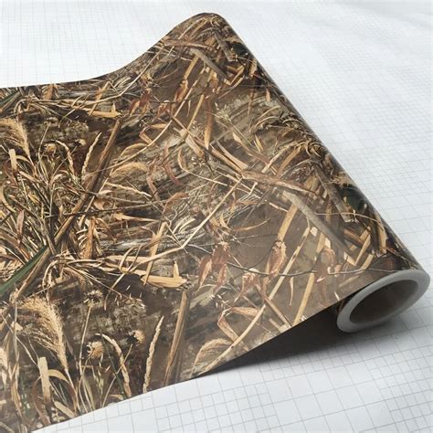152x 351020m 그림자 잔디 Realtree 위장 비닐 필름 랩 공기 방울 무료 자동차 스타일링 스티커 자동차