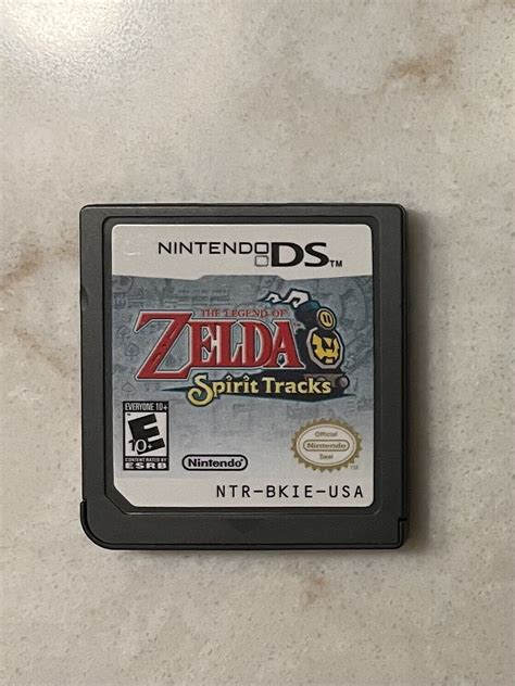 The Legend Of Zelda Spirit Tracks Nintendo Ds Cartridge Only Authentic