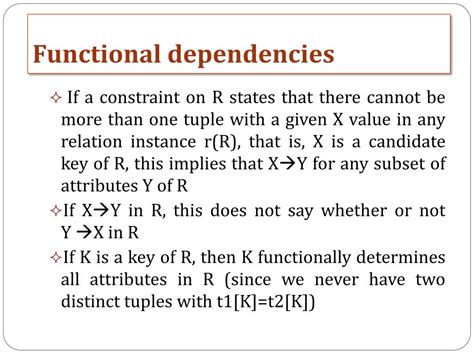 Ppt Functional Dependencies And Normalization For Relational