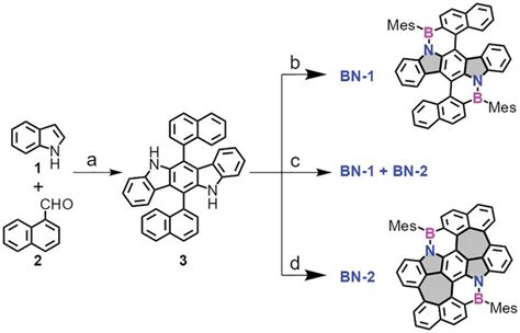 Two‐step Synthesis Of B2n2‐doped Polycyclic Aromatic Hydrocarbon