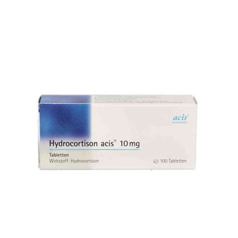 Hydrocortison Acis 10 Mg Tabletten 100 Stk Online Kaufen