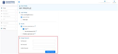 How To Reset Your Password Kamatera