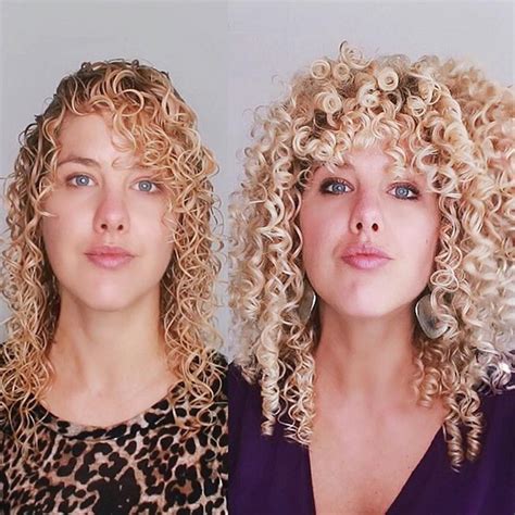 How Sanne Gets Defined Frizz Free Curls NaturallyCurly