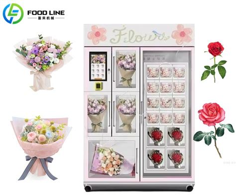 Smart Floral Vending Machine In France Foodlines Success Story