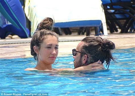 Megan Mckenna Flaunts Her Rippling Abs In Sultry Sequinned Bikini In