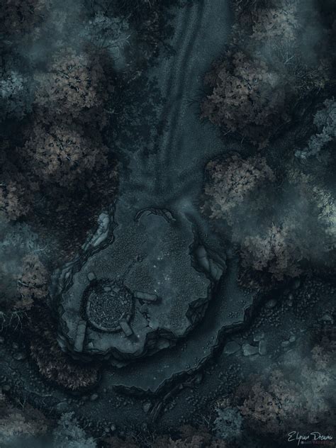 Shadowfell Last Keep Gateway 30x40 Free Battlemap