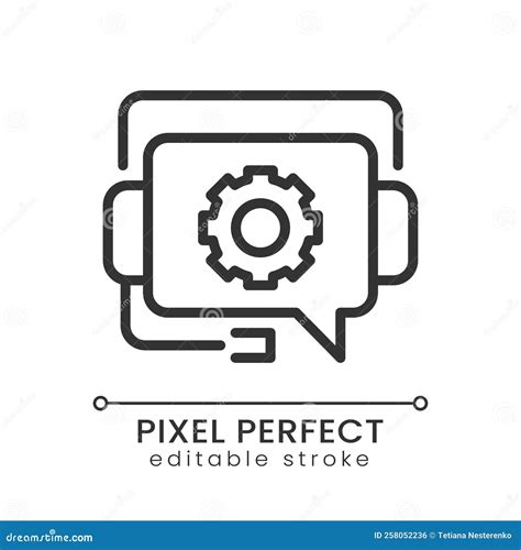 Support Technique Pixel Parfait Illustration De Vecteur Illustration