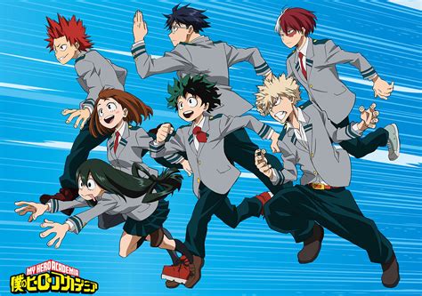 Shouto Todoroki My Hero Academia Eijiro Kirishima Ochaco Uraraka